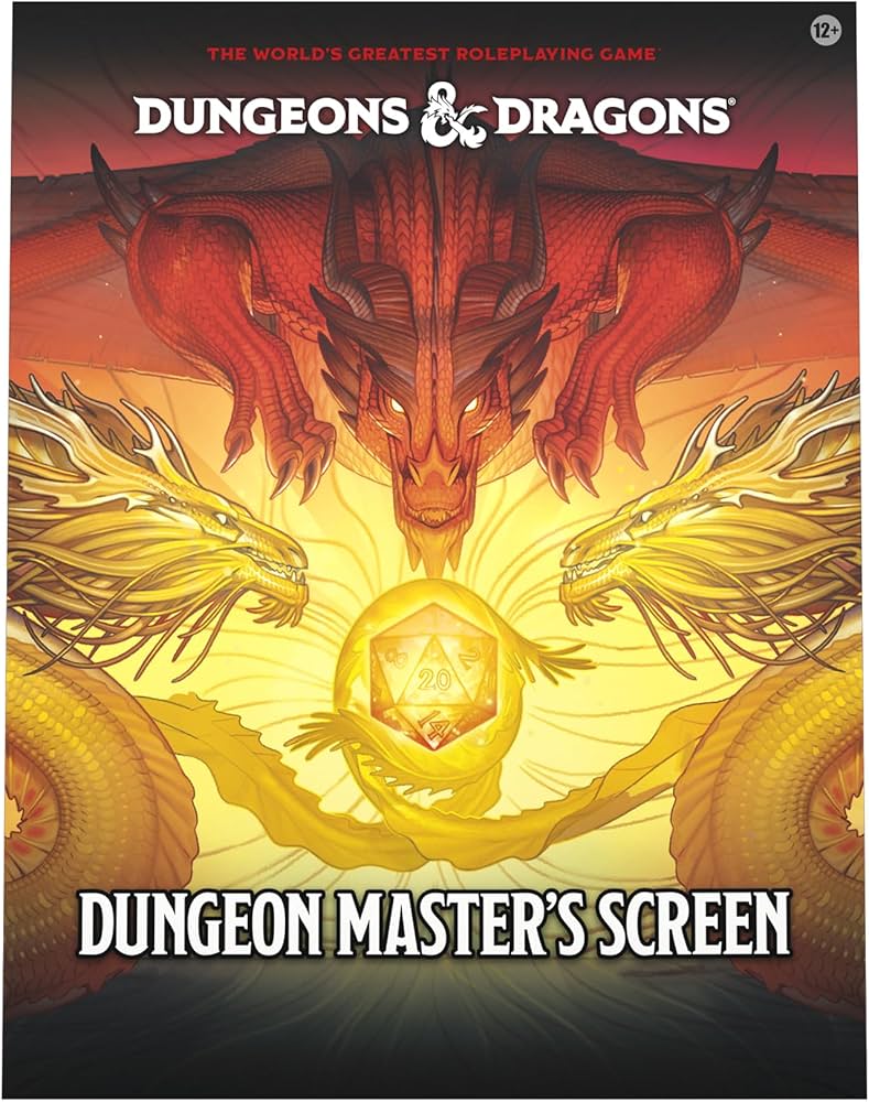 Dungeons & Dragons: 2024 Dungeon Master's Screen | Xplore Games- Board ...