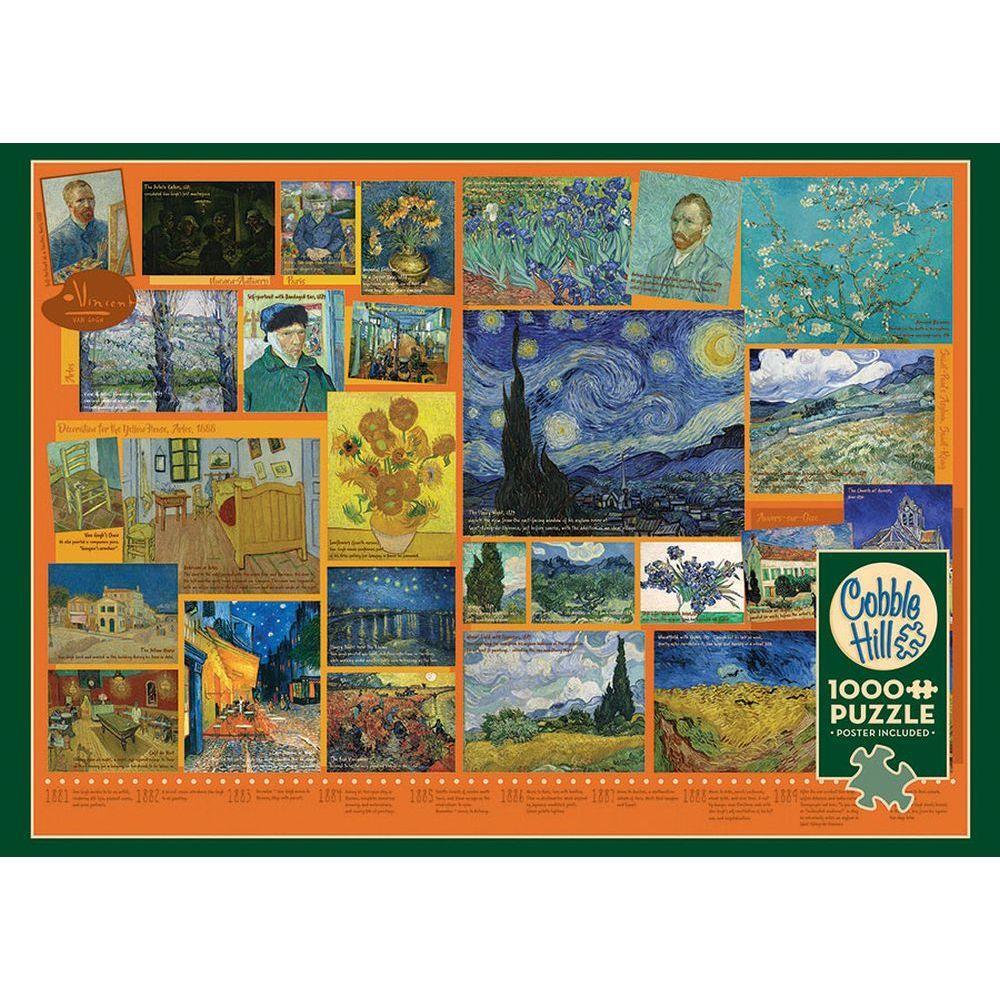 Cobble Hill: Van Gogh 1000 Piece | Xplore Games- Board Game Store